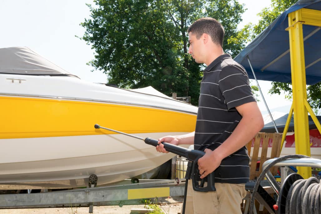 How To Clean Pontoons On A Trailer - The Easy Way! | HobbyKraze