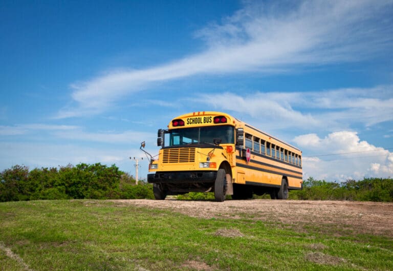 How Many Wheels Does A School Bus Have? | HobbyKraze